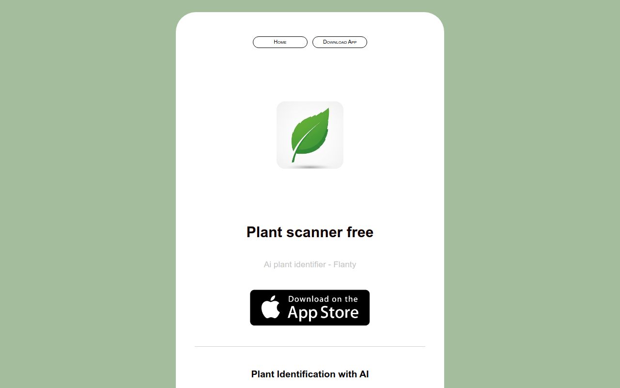 Plant scanner free - Flanty